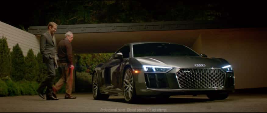 Audi R8 V10 Plus Makes Debut in Super Bowl 50 Commercial | #1 Cochran