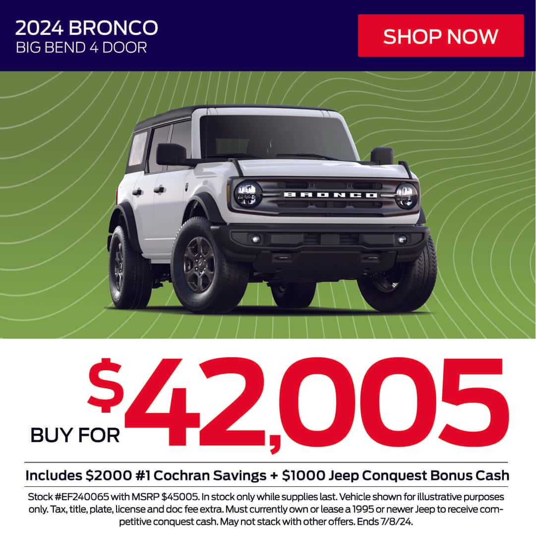 #1 Cochran Ford of Allegheny Valley | Ford Dealer in Natrona Heights, PA