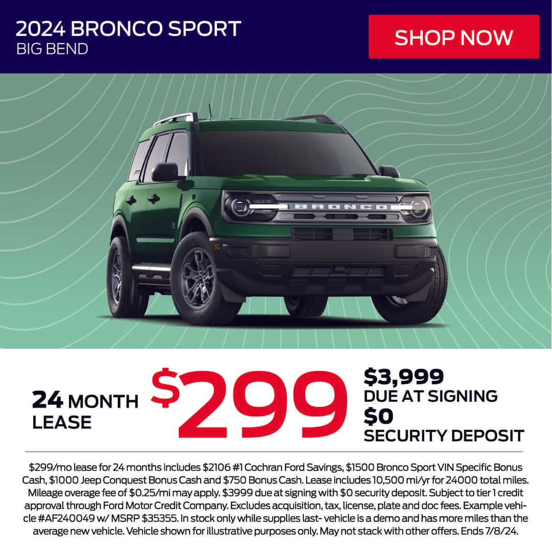 #1 Cochran Ford of Allegheny Valley | Ford Dealer in Natrona Heights, PA