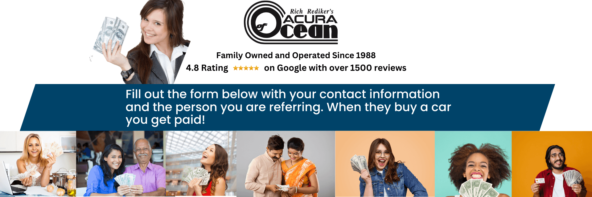 Acura of Ocean Referral Reward | Acura of Ocean
