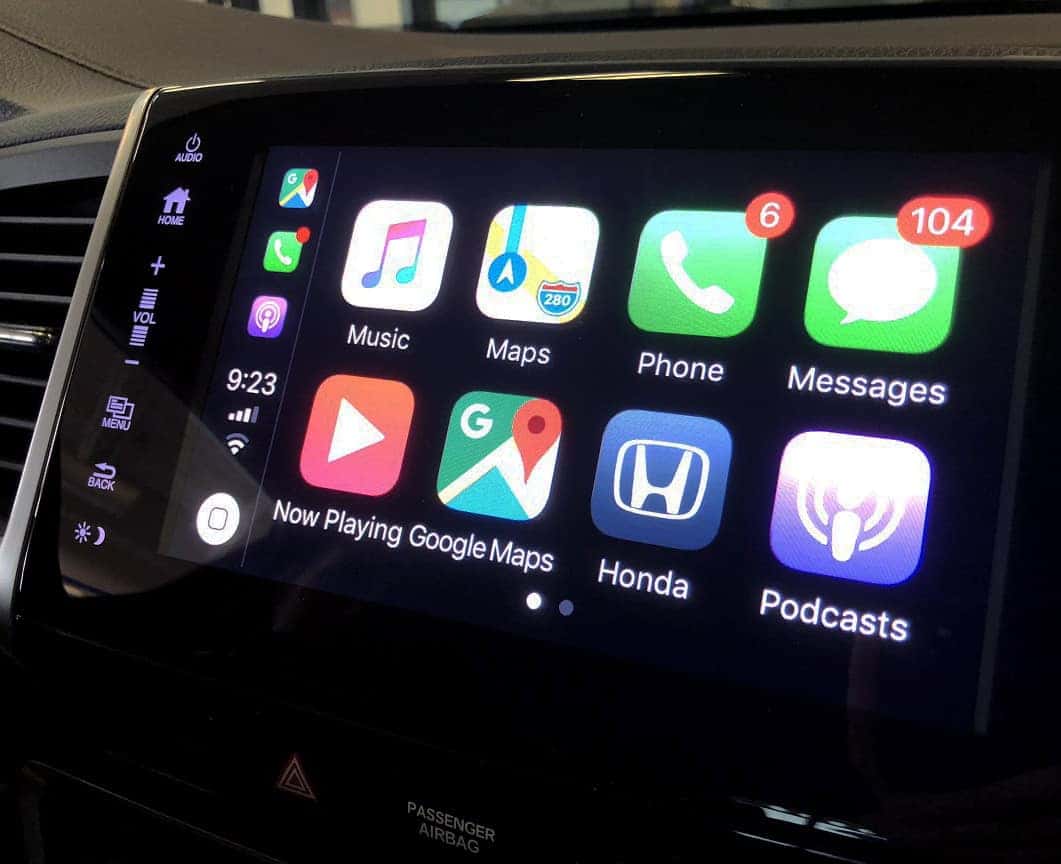 Apple CarPlay Navigation Apple Maps Or Google Maps Bianchi Honda