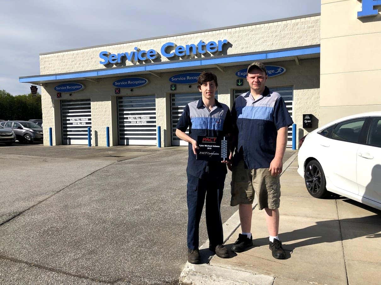 Bianchi Honda Service Technician Graduates Top of Class in Honda ...