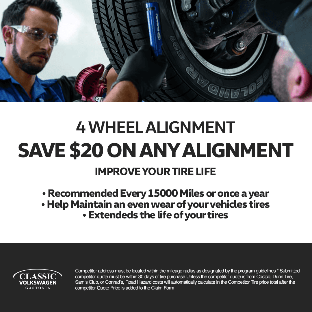 VW Service & Parts Special Offers | Classic Volkswagen Gastonia