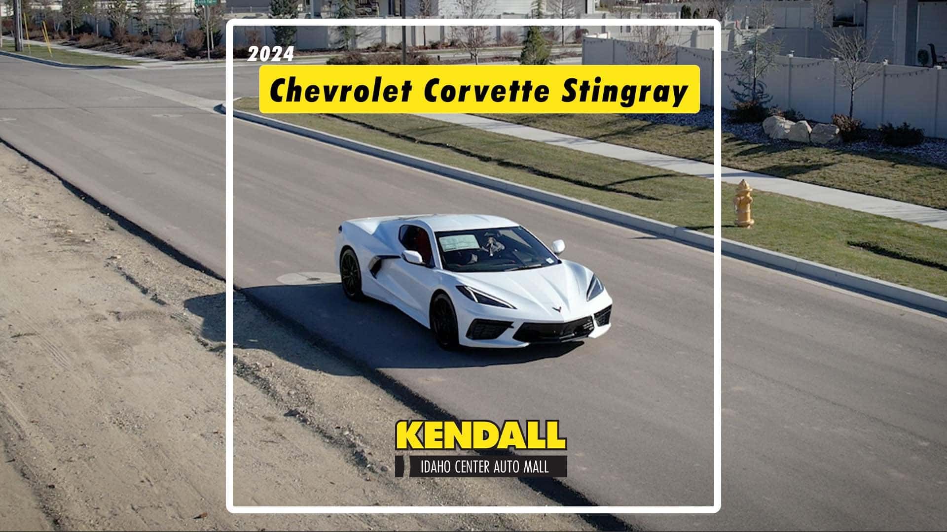 The 2024 Chevy Corvette Stingray Inspires Confidence | Kendall at the ...