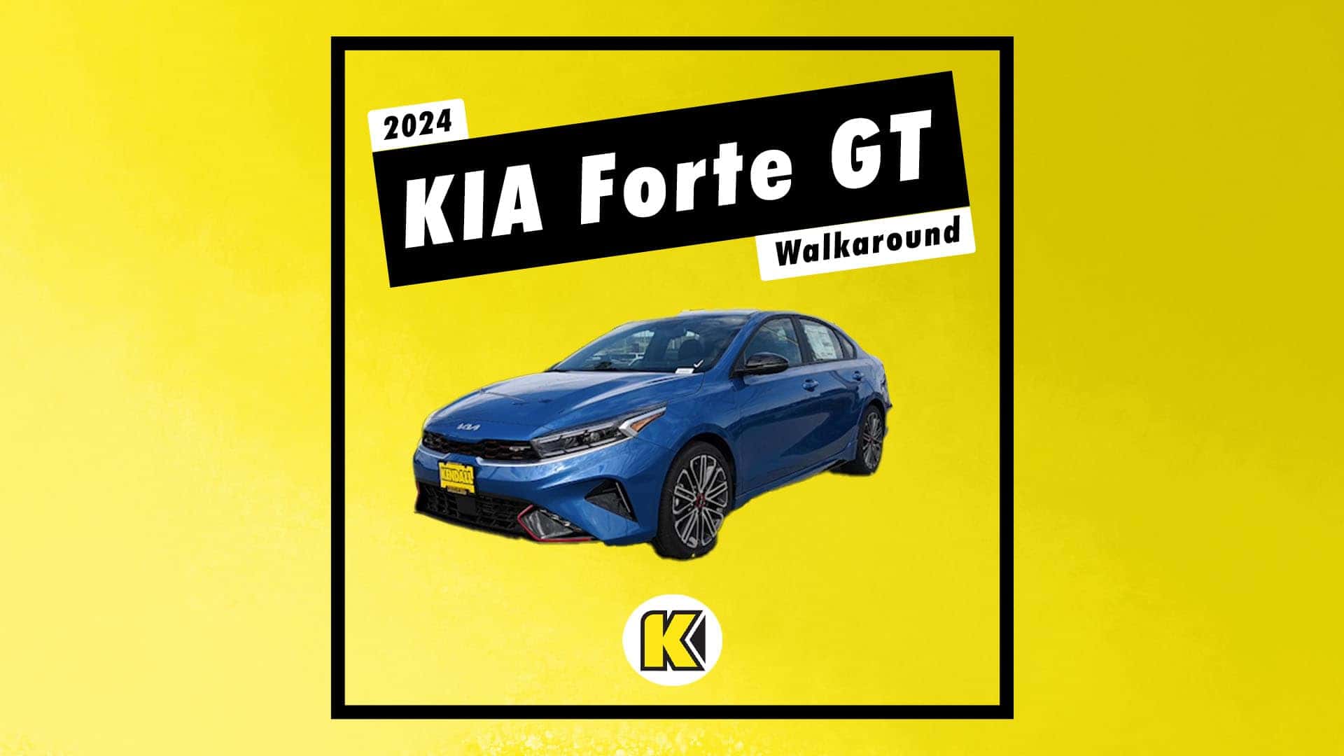 Sleek and Sporty Performance: The 2024 Kia Forte GT Walkaround Video ...