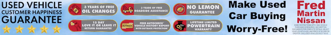 Used Cars, Trucks, SUVs & Vans near Akron, OH | Fred Martin Nissan