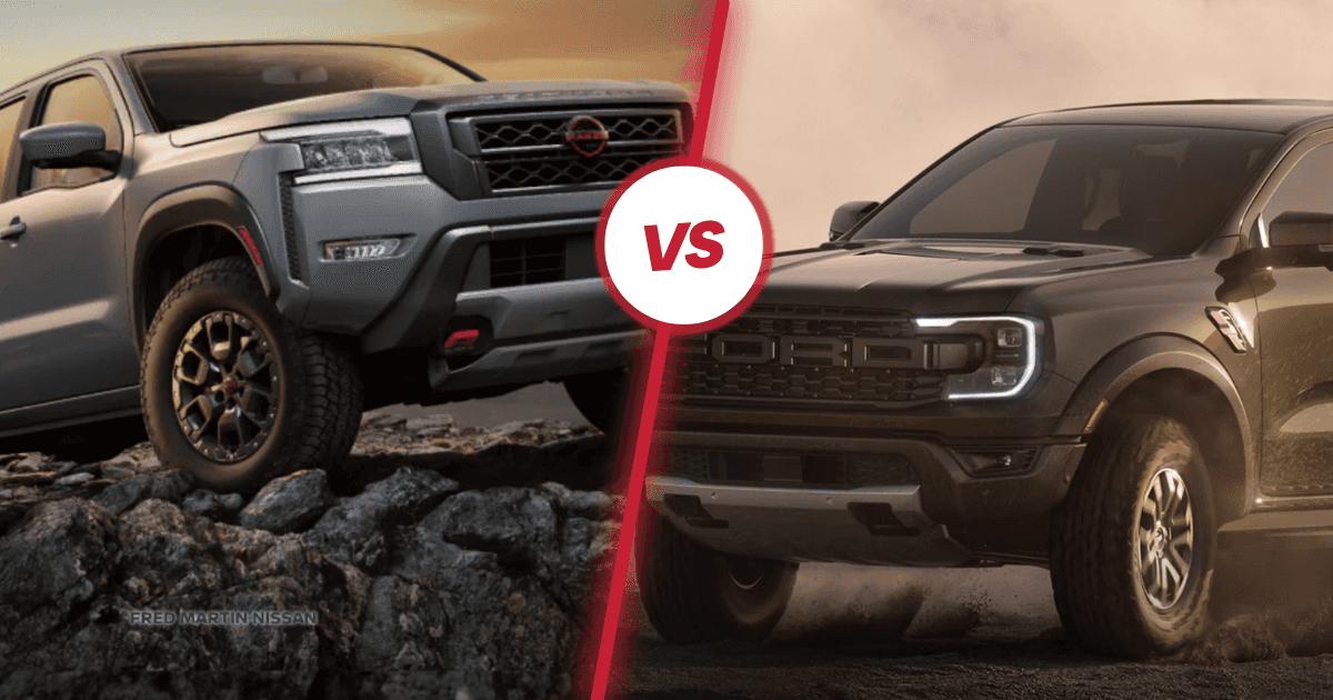 2024 Nissan Frontier Vs. Ford Ranger| Fred Martin Nissan