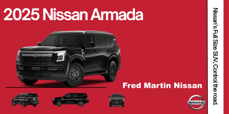 2025 Nissan Armada Full Size SUV | Fred Martin Nissan