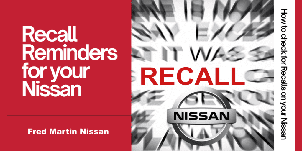 Recall Reminder For Your Nissan : How Do You Check A Nissan Recall ...