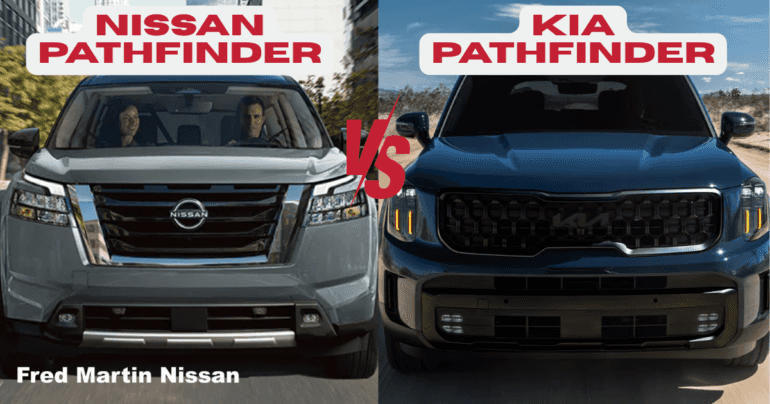 2025 Nissan Pathfinder vs. Kia Telluride | Akron SUV Comparison | Fred ...