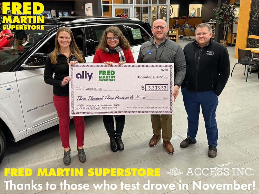 Test Drive for a Good Cause 2022 from Fred Martin and Ally! | Fred ...