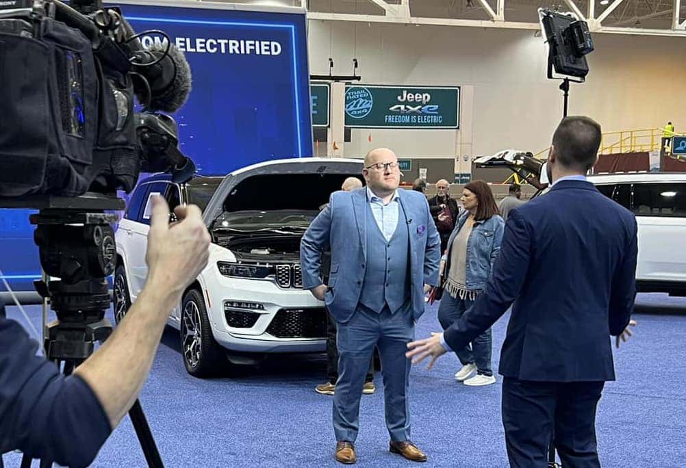 Cody Huff and FOX 8 News visit Camp Jeep at the Cleveland Auto Show ...