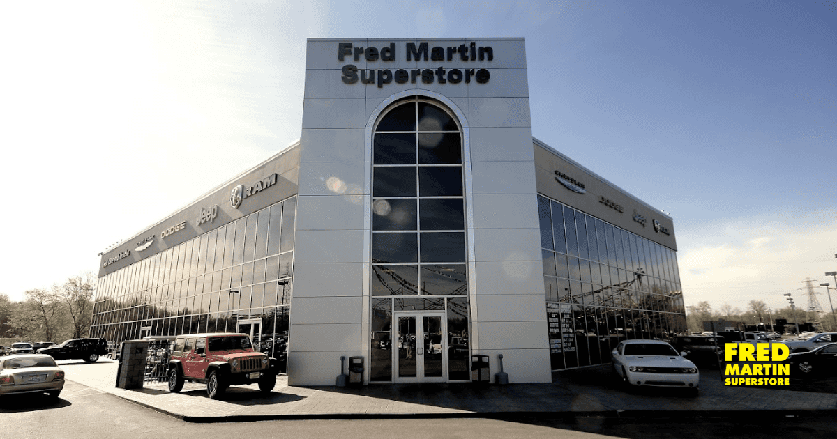 Fred Martin Superstore | New & Used Chrysler, Dodge, Jeep, RAM, Fiat Dealer