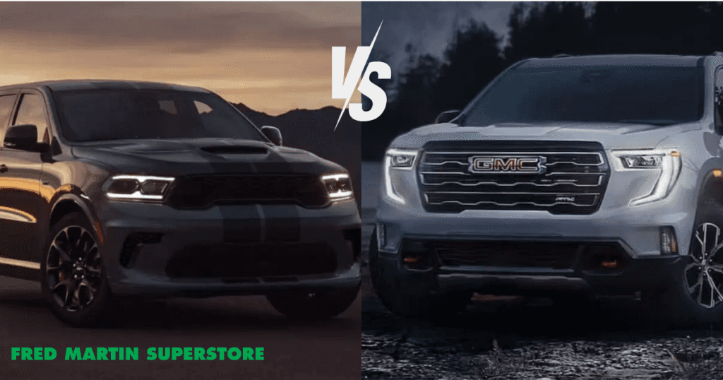 Dodge Durango vs. GMC Acadia: A Head-to-Head Comparison of Family SUVs ...