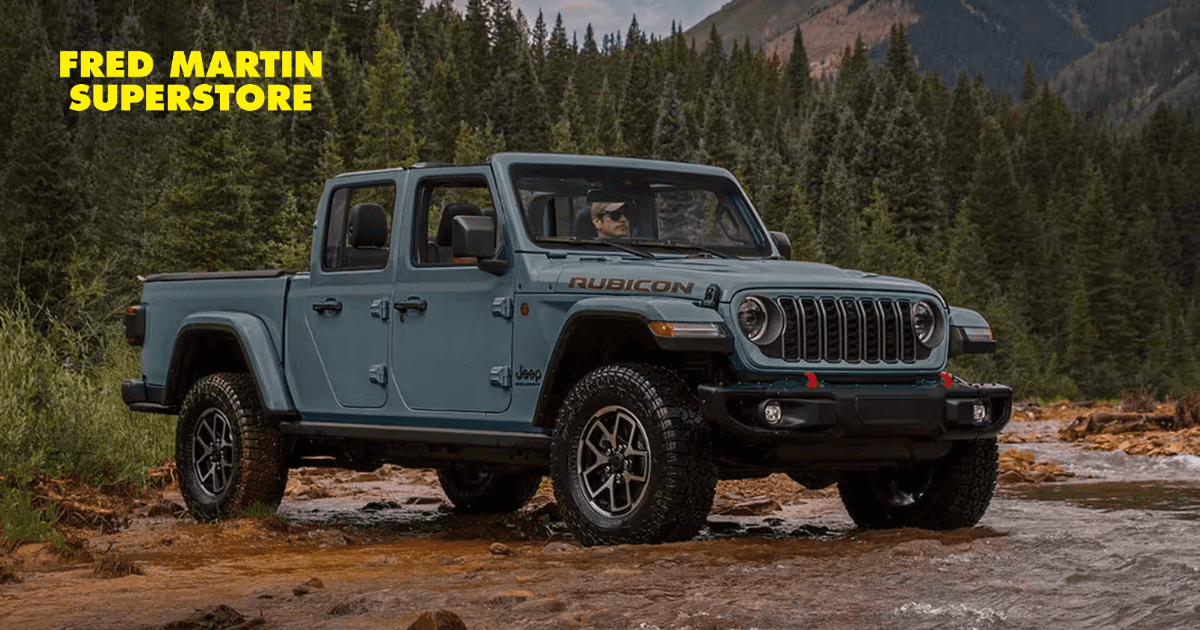 2025 Jeep Gladiator for sale Barberton OH | Jeep Gladiator Near Me | Fred Martin Superstore