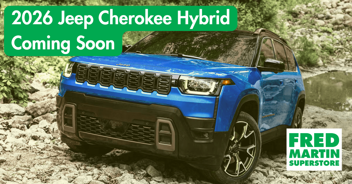 2026 Jeep Cherokee Hybrid: Coming Soon to Fred Martin Superstore in Ohio | Fred Martin Superstore
