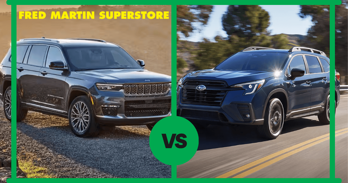 2025 Jeep Grand Cherokee vs. 2025 Subaru Ascent: Which SUV Wins in ...