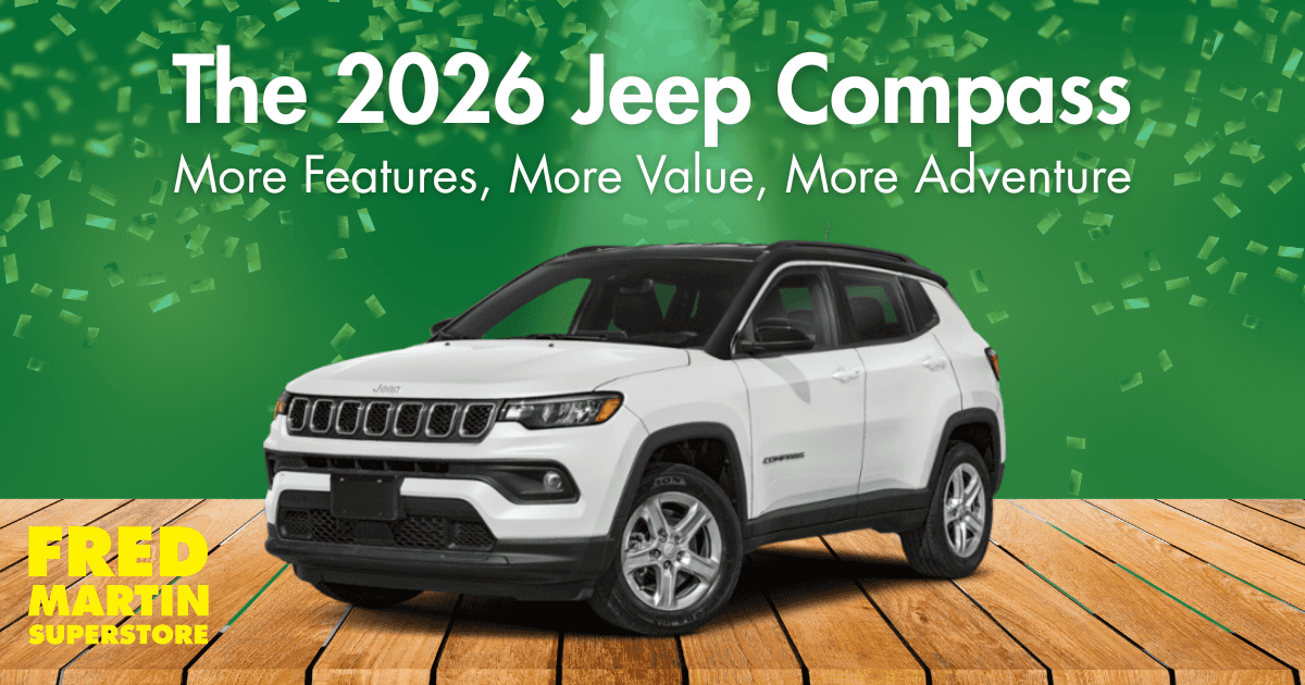 The 2026 Jeep Compass: More Features, More Value, More Adventure | Fred ...