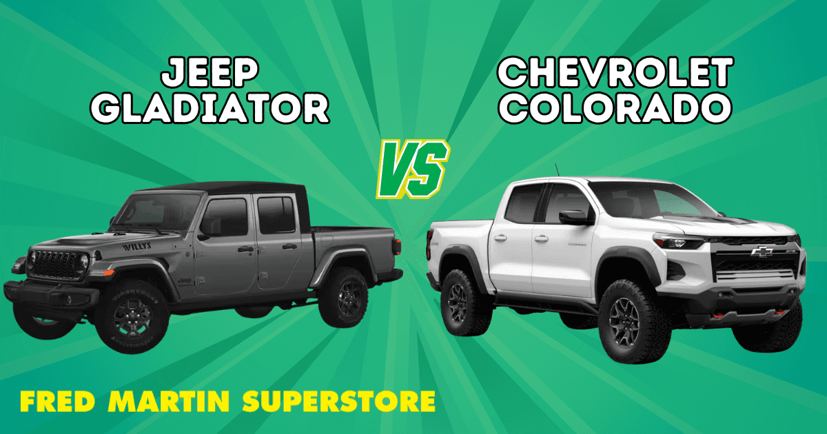 2025 Jeep Gladiator vs. 2025 Chevrolet Colorado: Which Mid-Size Truck ...