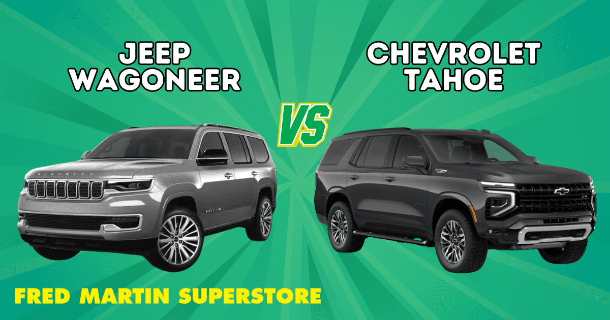 Extraordinary Jeep Wagoneer Vs Chevrolet Tahoe Specs Images