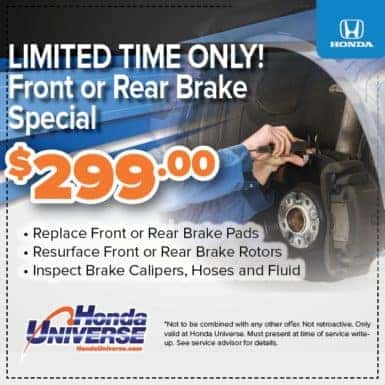 Auto Service Specials | Honda Universe near Freehold