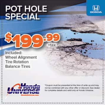 Auto Service Specials | Honda Universe near Freehold