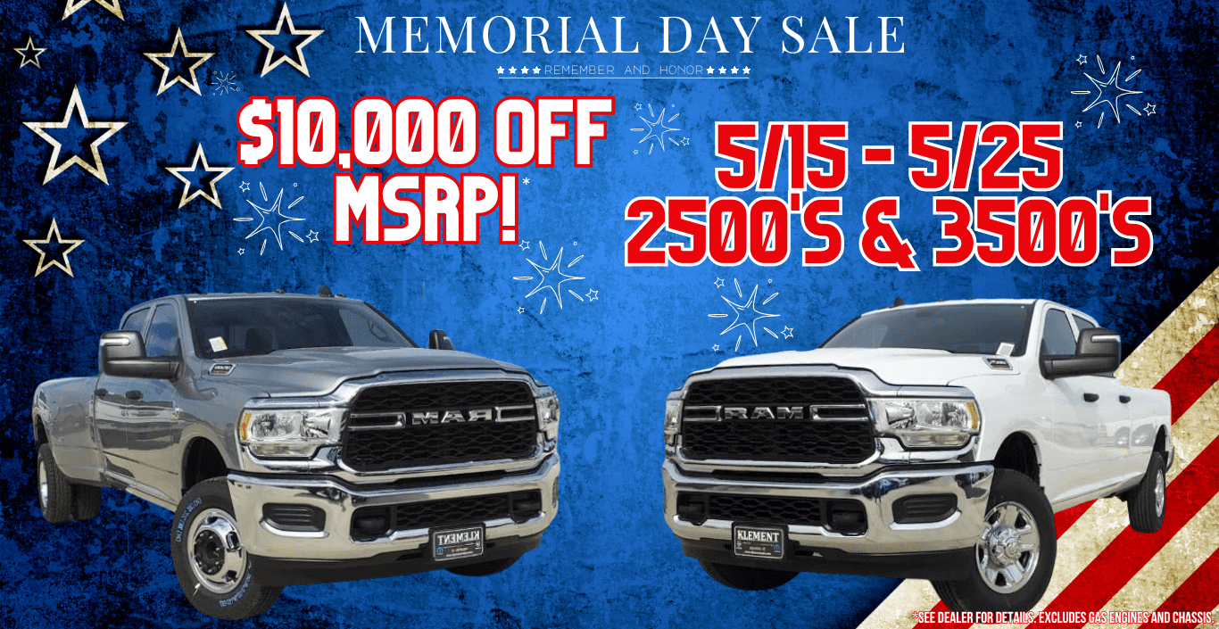 Klement Chrysler Jeep Dodge RAM | Chrysler, Dodge, Jeep, Ram Dealer in ...