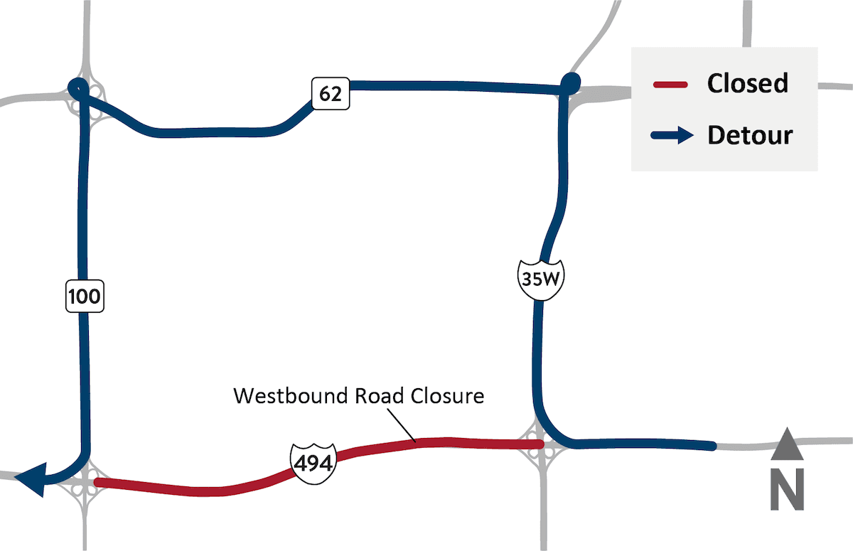 Construction Work Detour | Luther Bloomington Hyundai