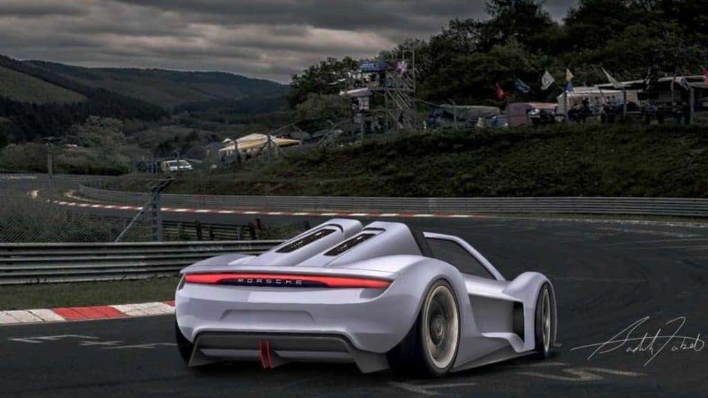 Fan Rendered Porsche 918 Successor | Luxury Auto Collection
