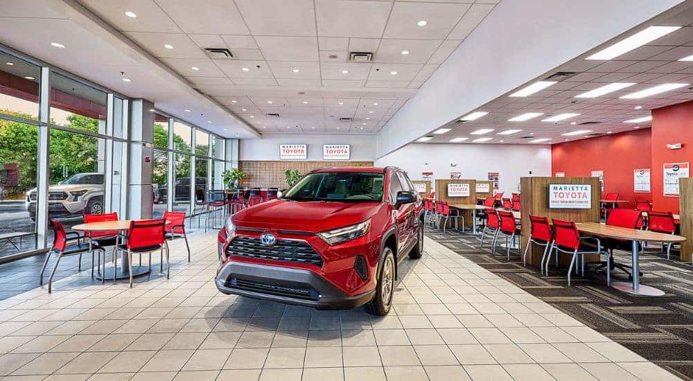 Welcome to the New Marietta Toyota Facility!