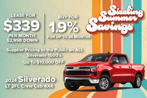 New Chevrolet Specials in New Castle, PA | Preston GM Superstore