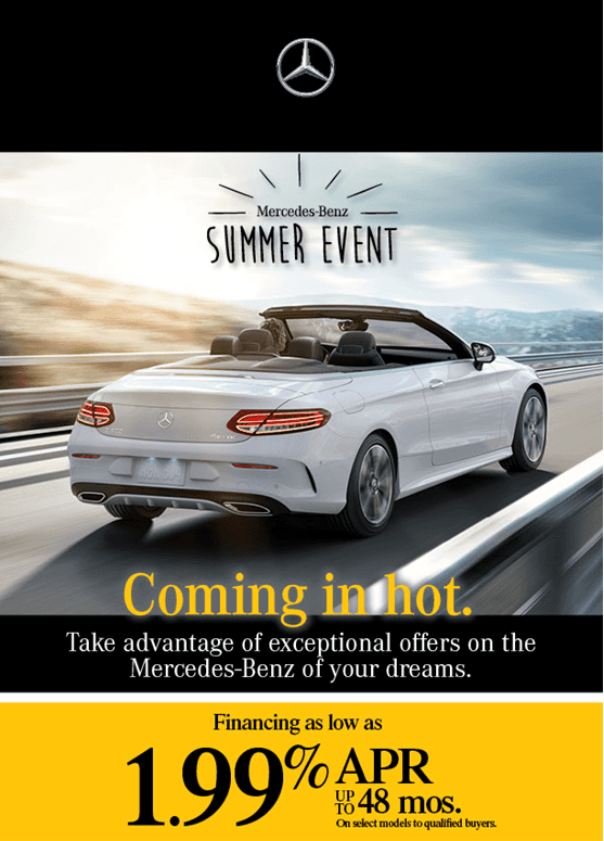 Mercedes-Benz of Edison Summer Event is Coming in Hot! | Mercedes-Benz ...