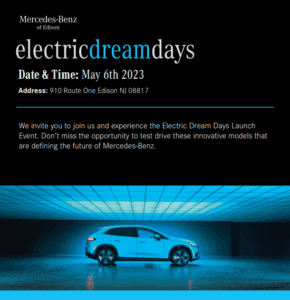 Electric Dream Days Event | Ray Catena Mercedes-Benz of Edison