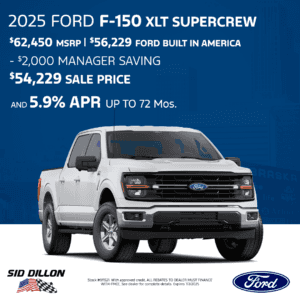 June 2025 Ford Specials – F-150 & Explorer APR and Lease Deals at Sid ...
