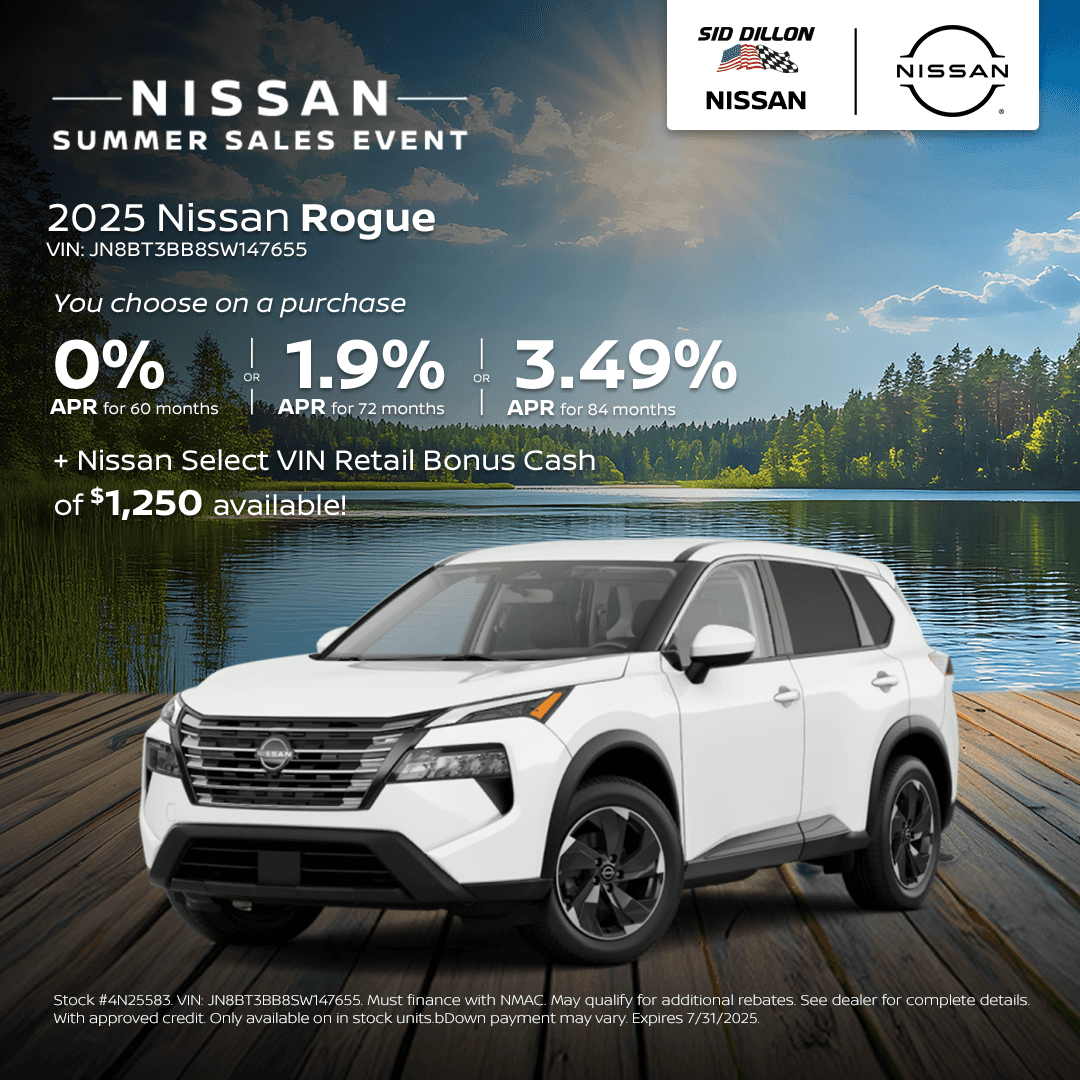 July 2025 Nissan Summer Sales Event | Sid Dillon