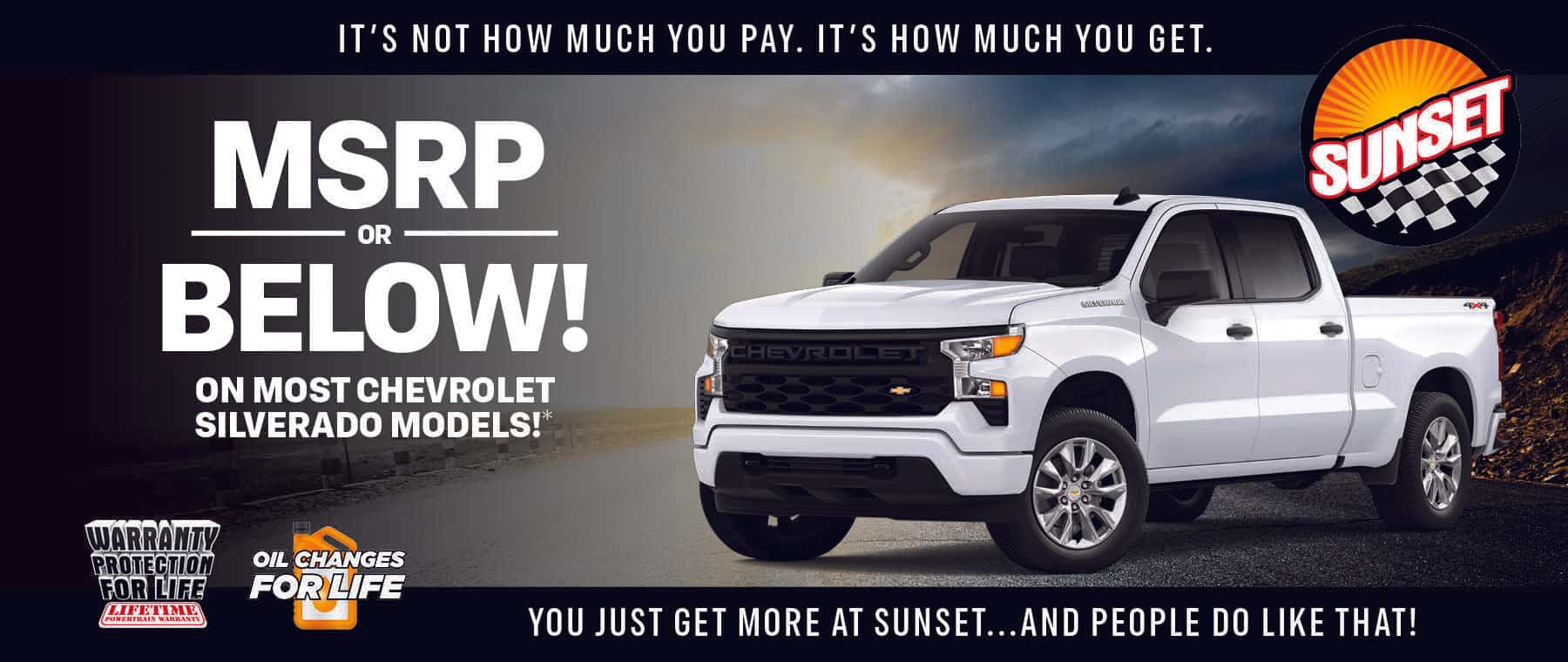 Washington Chevy Dealership | Sumner | Sunset Chevrolet