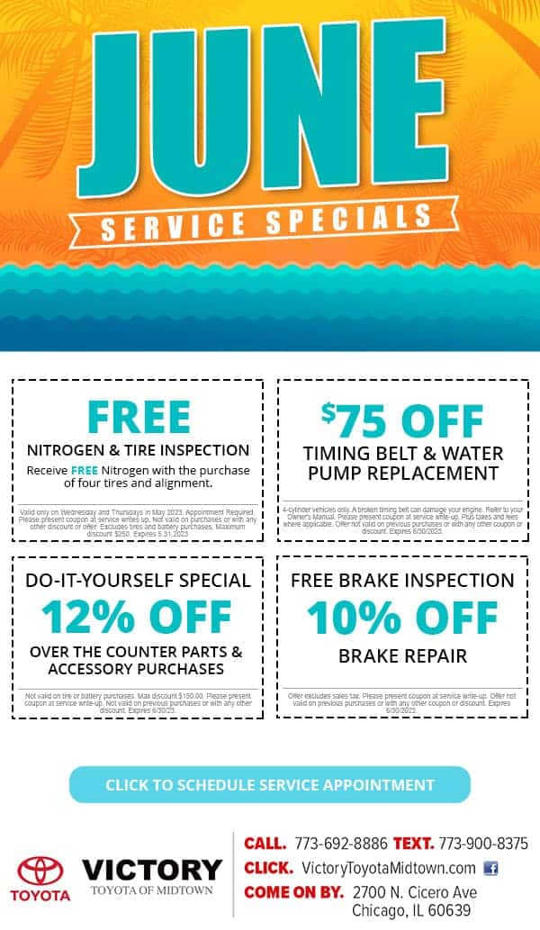 Service Specials | Midtown Toyota Coupon | Toyota Dealer Near Me